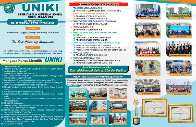 Brosur Penerimaan Mahasiswa Baru (PMB) 2025/2026 – Universitas Islam ...